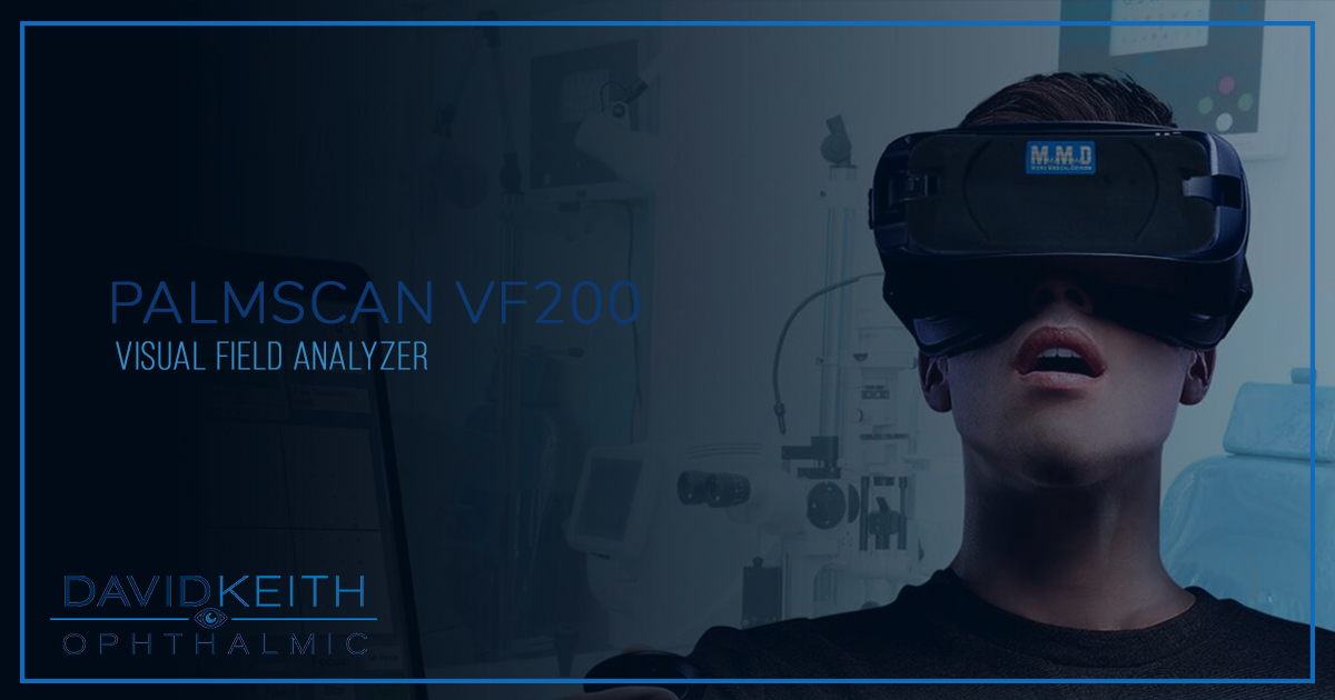 PalmScan VF2000 Visual Field Analyzer | David Keith Ophthalmic